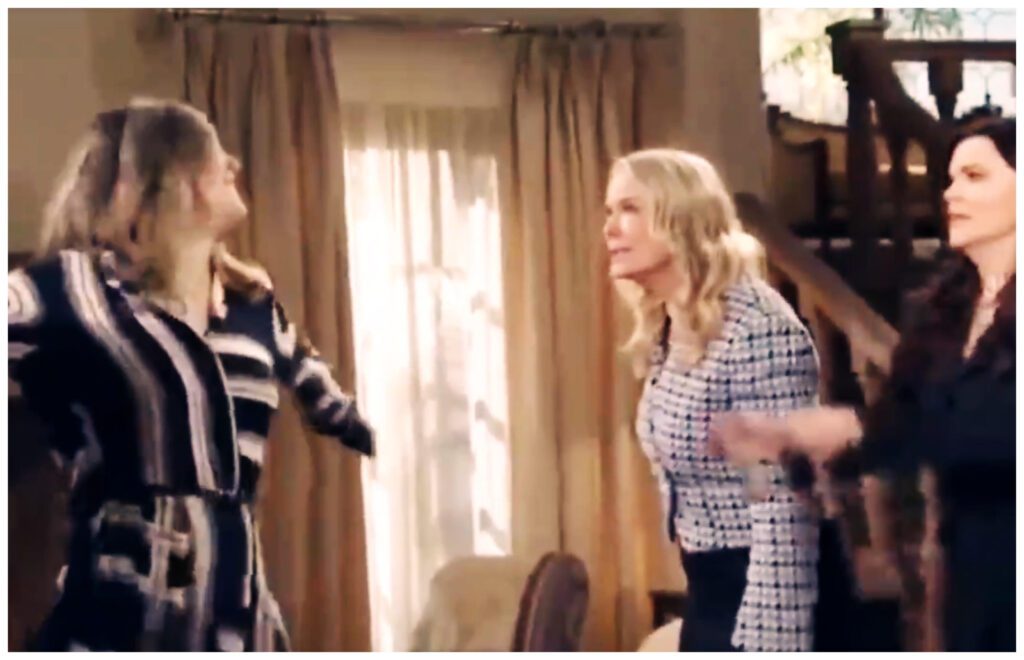 MOTHER-DAUGHTER SHOWDOWN: HOPE TRIES TO SLAP BROOKE AS KATIE INTERVENES!
