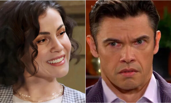 WEDNESDAY Y&R CANADIAN DAY-AHEAD! Claire Newman Plants A GOODBYE KISS ...