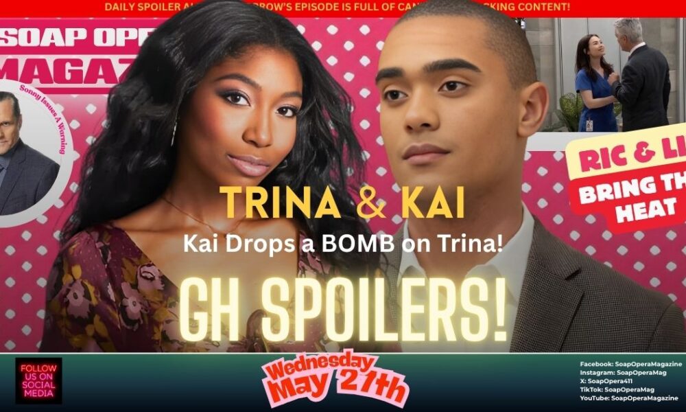 GENERAL HOSPITAL SPOILERS - WEDNESDAY, MAY 27: Kai Taylor Delivers Bad ...
