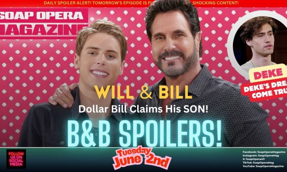 BOLD AND THE BEAUTIFUL SPOILERS - TUESDAY, JUNE 2: Bill Spencer Turns ...