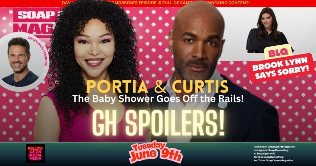 GENERAL HOSPITAL SPOILERS - TUESDAY, JUNE 9: Portia Robinson's Baby ...